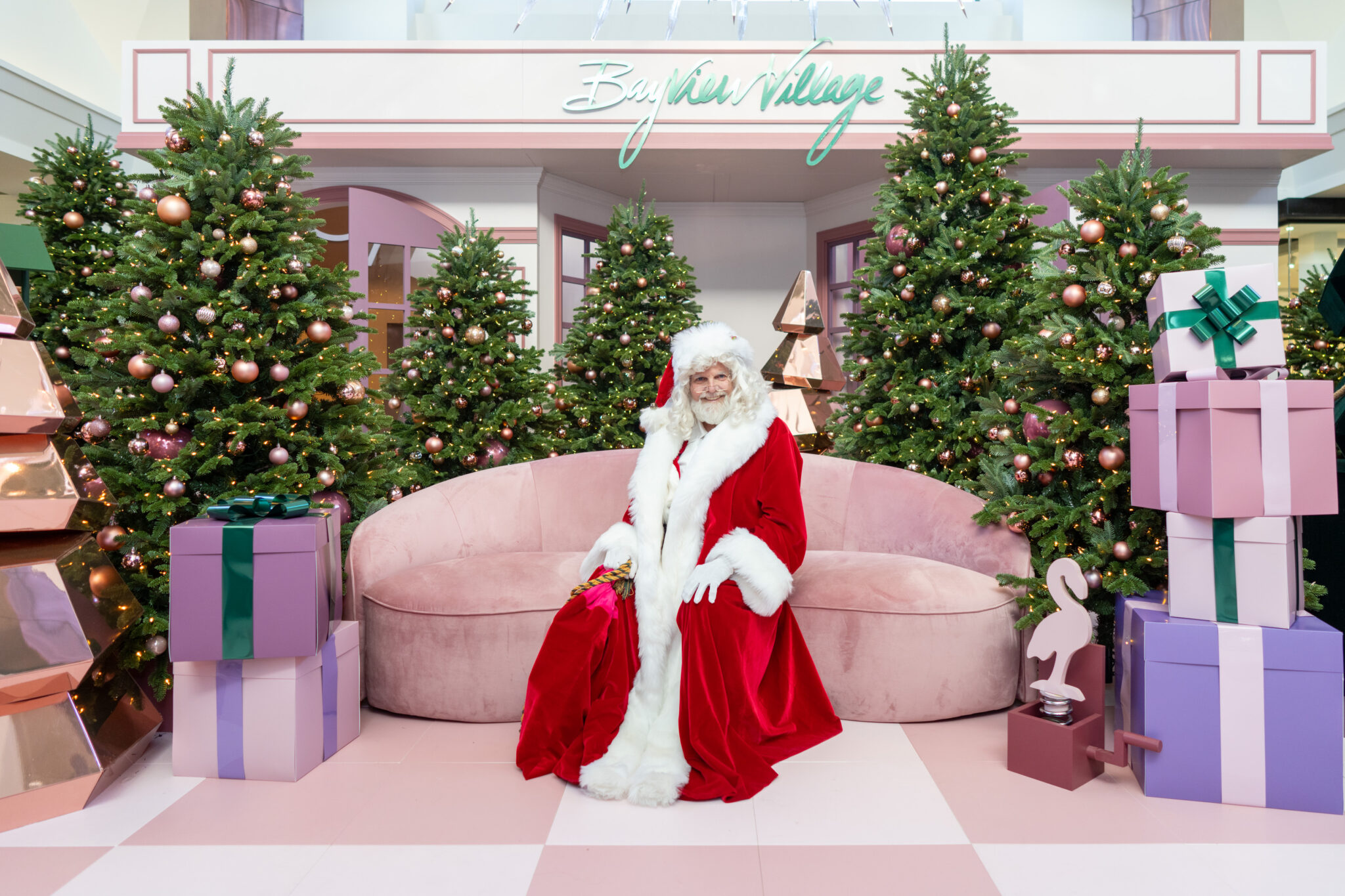 Ho Ho Haute Santa Is Back At Bayview Village Neighbur